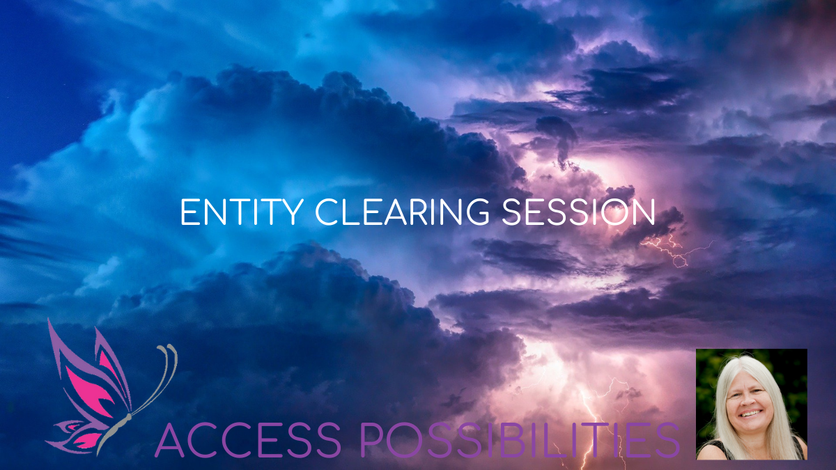 Entity Clearing Session with Julie D. Mayo | Access Possibilities Booking Page