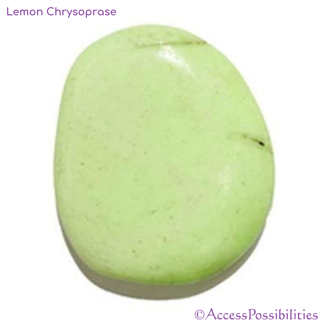 Lemon Chrysoprase Tumbled Stones | Healing Crystals | Crystal Therapy ...