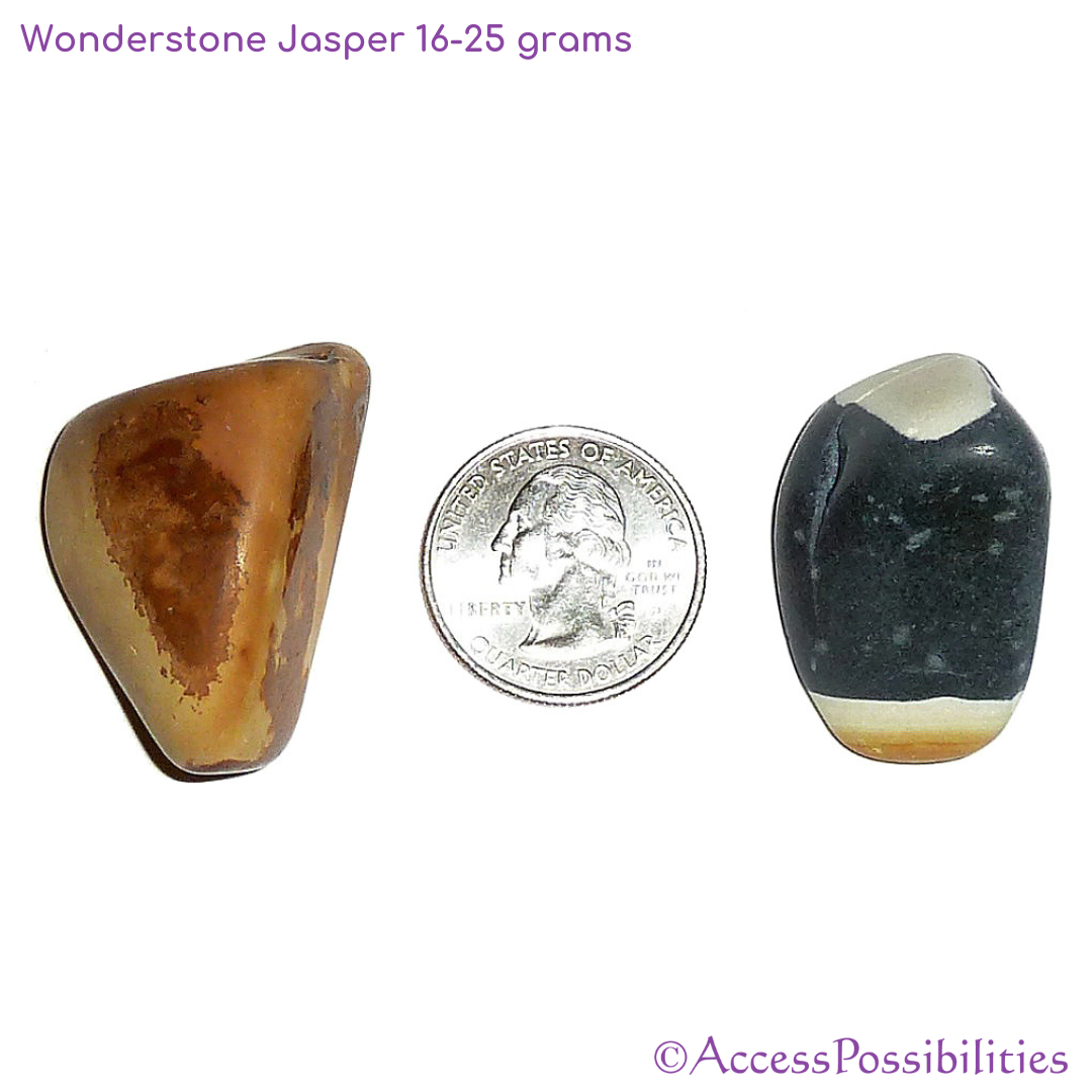 Wonderstone Jasper Tumbled Stones From Utah | Healing Crystals – Access ...